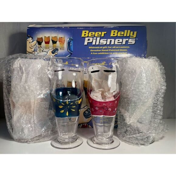 Cisco | Dining | Hawaiianbeer Glasses Beer Belly Novelty Cisco Pilsner ...